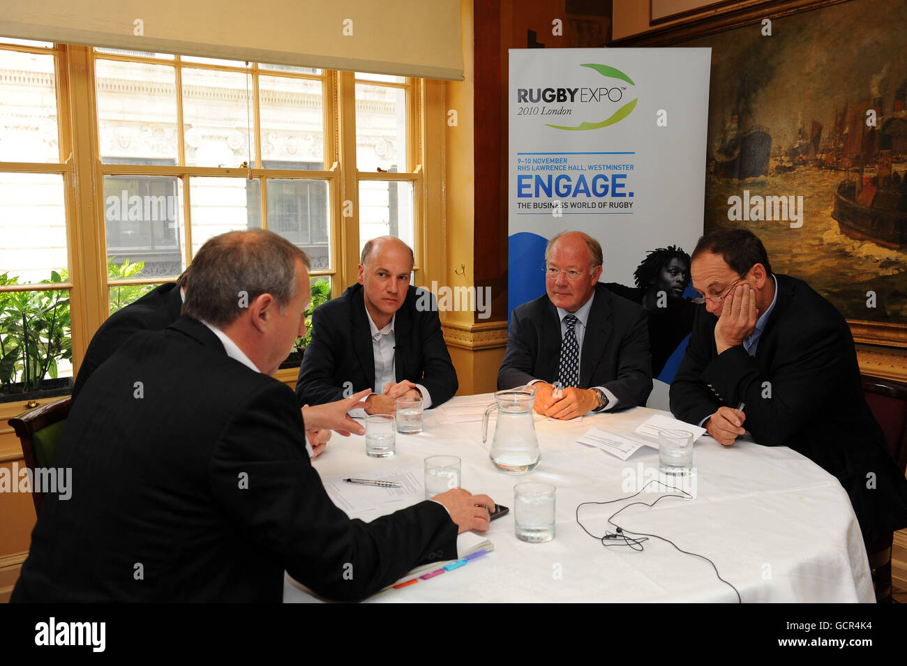 Rugby Union - Rugby Expo PR Event - Langan's Brasserie London Stock ...