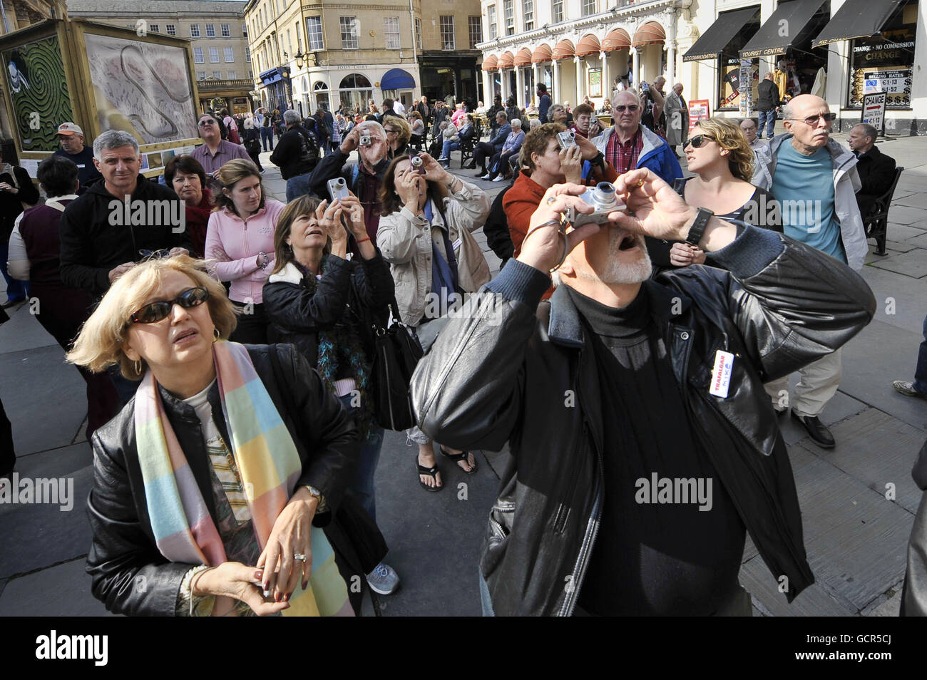 Britain from the air street gallery exhibition hi-res stock photography ...