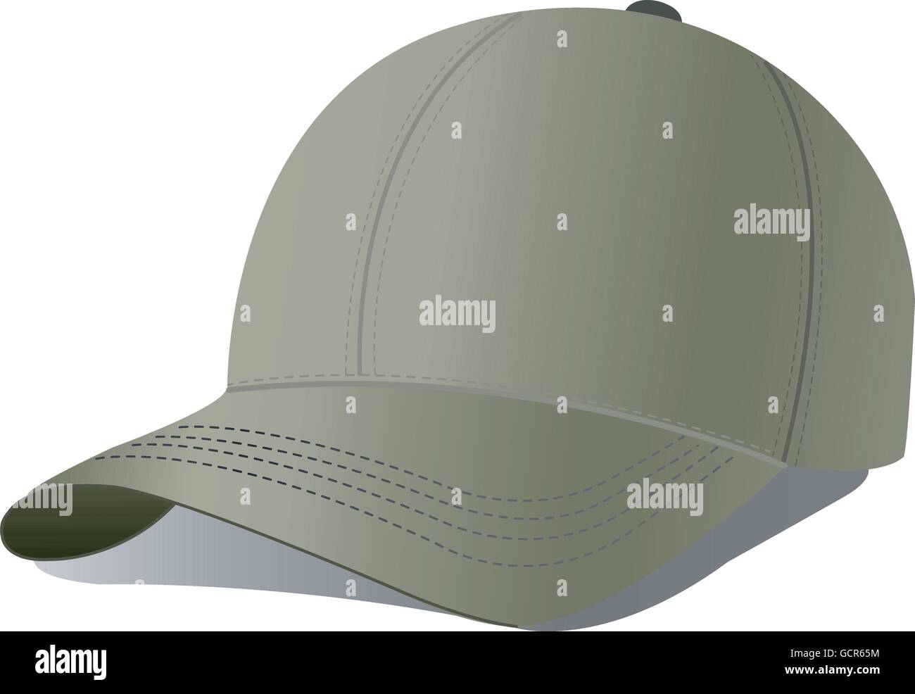 illustration of baseball cap Stock Vector Image & Art - Alamy