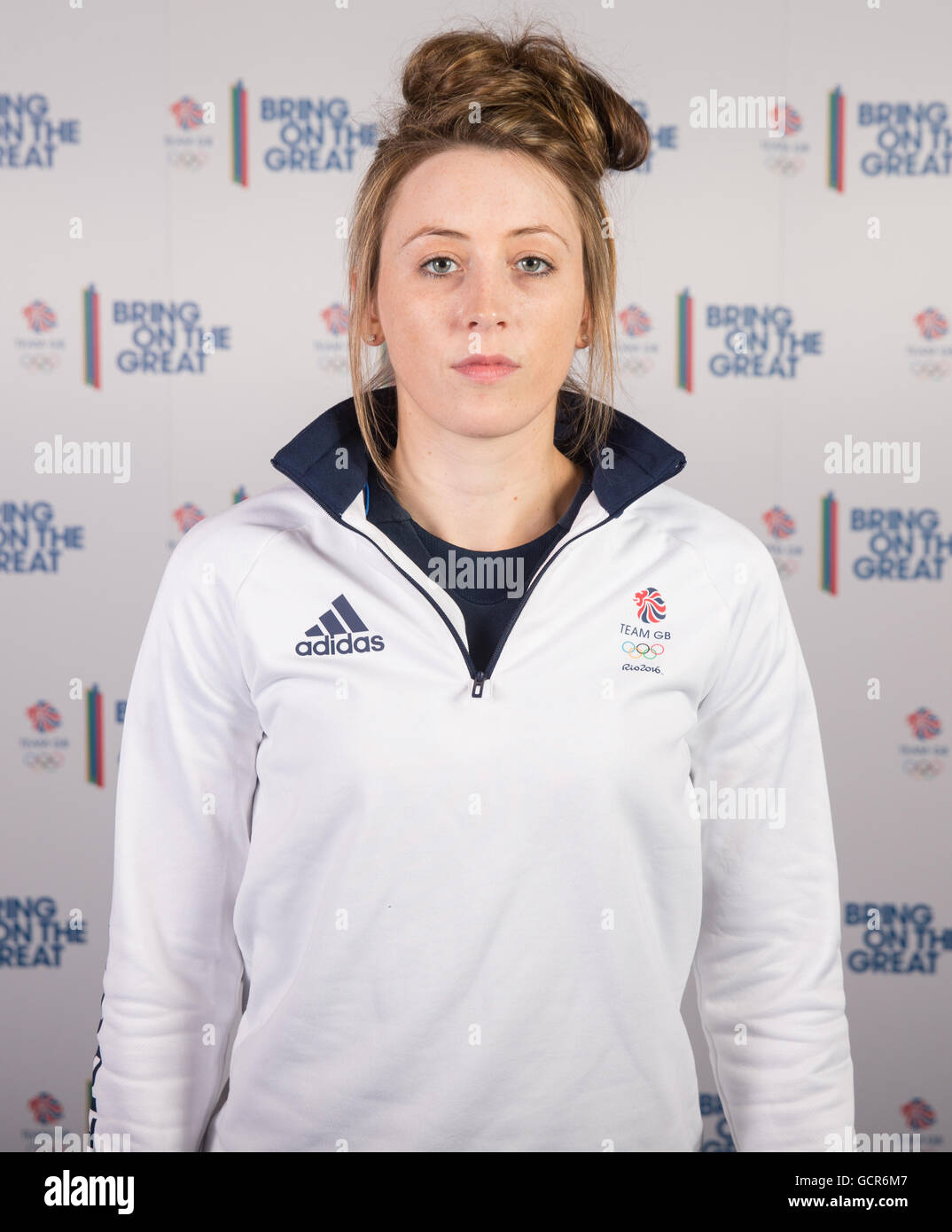 Taekwondo's Jade Jones during the Team GB Kitting Out session at the ...