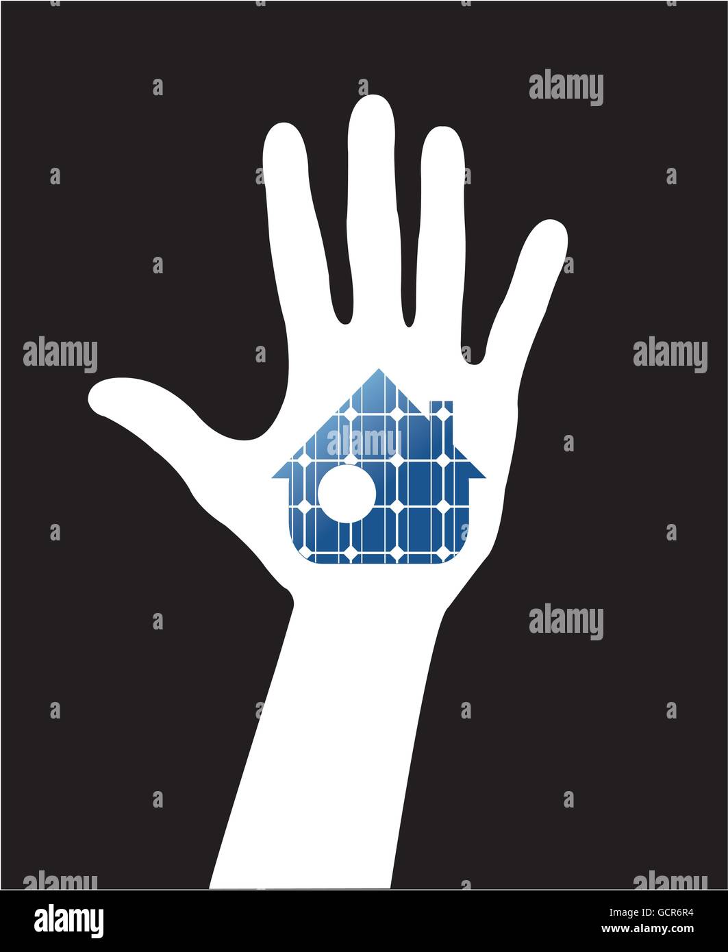 Reflective energy environment Stock Vector Images - Alamy