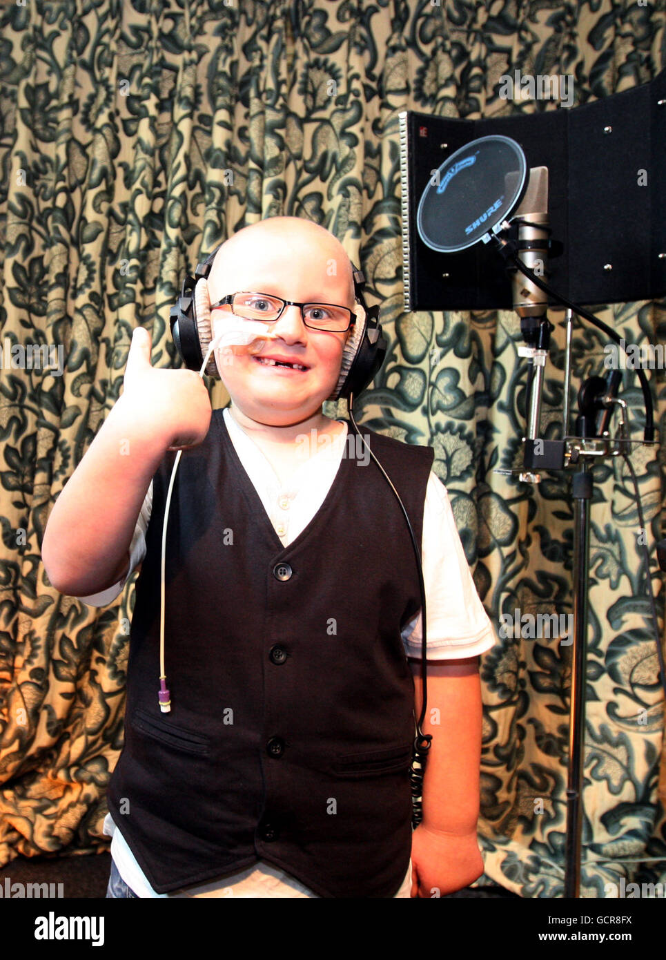 Six-year-old Mason Fountain from Ipswich who visited the Angelic ...