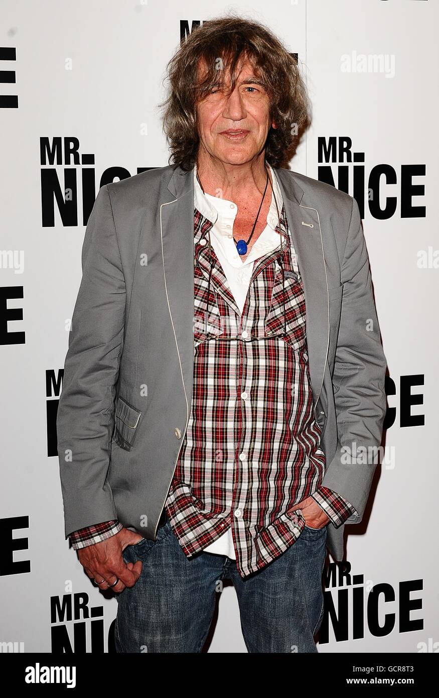 Mr Nice UK Film Premiere - London. Howard Marks arriving for the Mr ...
