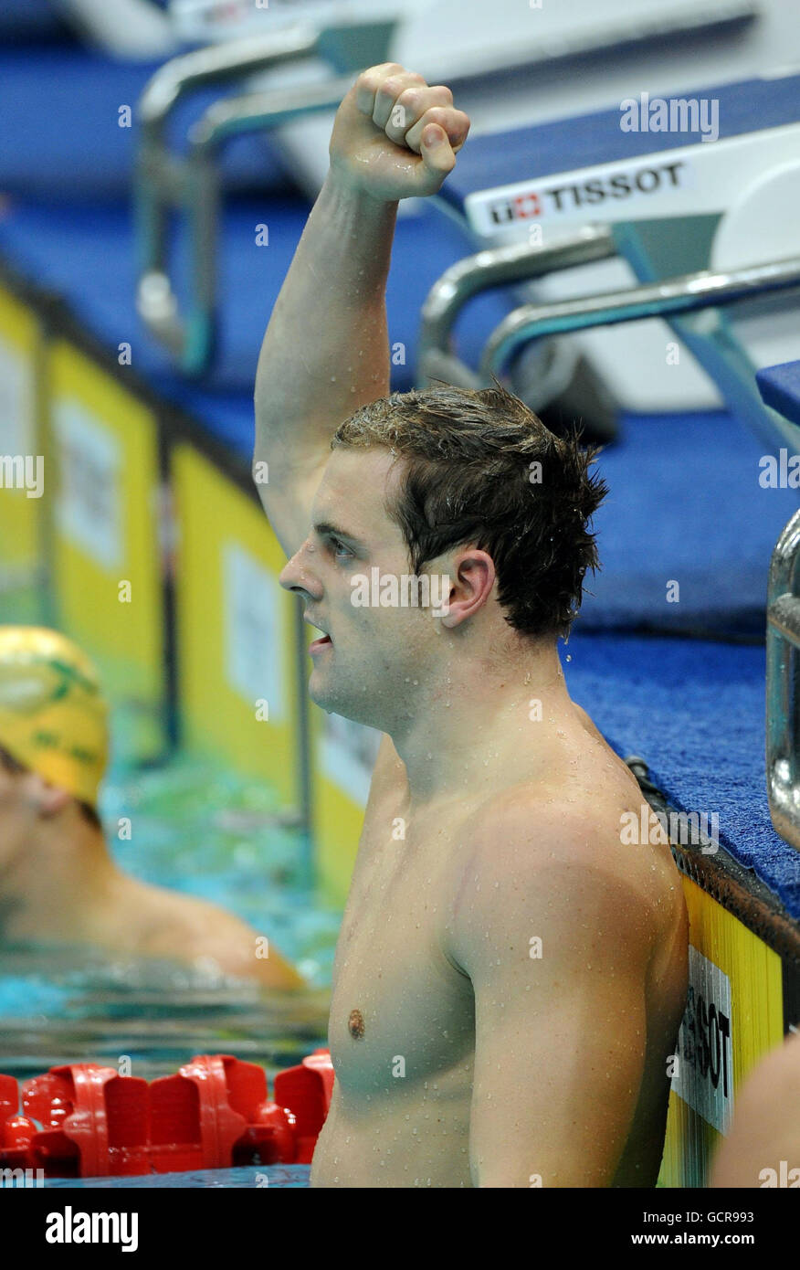 100 meters backstroke hi-res stock photography and images - Alamy