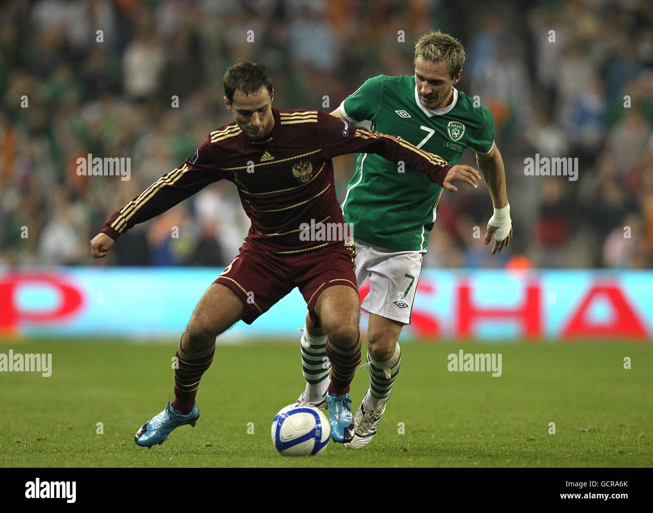 Soccer - UEFA Euro 2012 - Qualifying - Group B - Republic of Ireland v ...