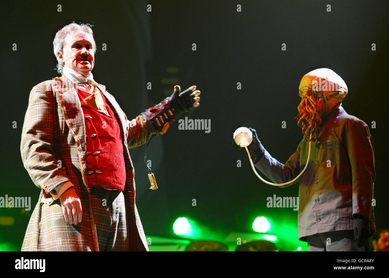 Nigel Planer, who stars as the Magnificent Vorgenson, and an Ood during ...