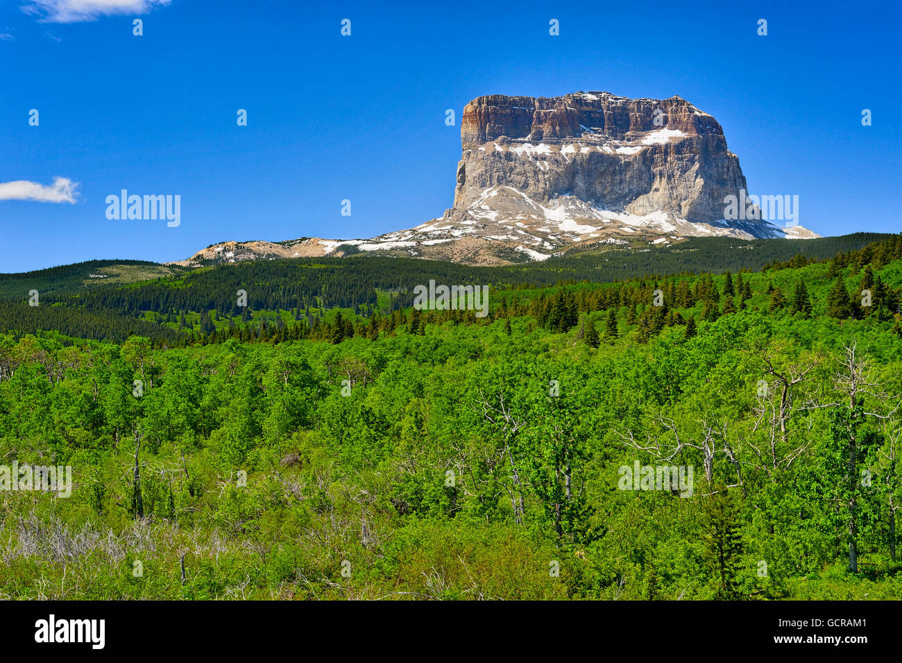 Chief mountain glacier national park hi-res stock photography and ...