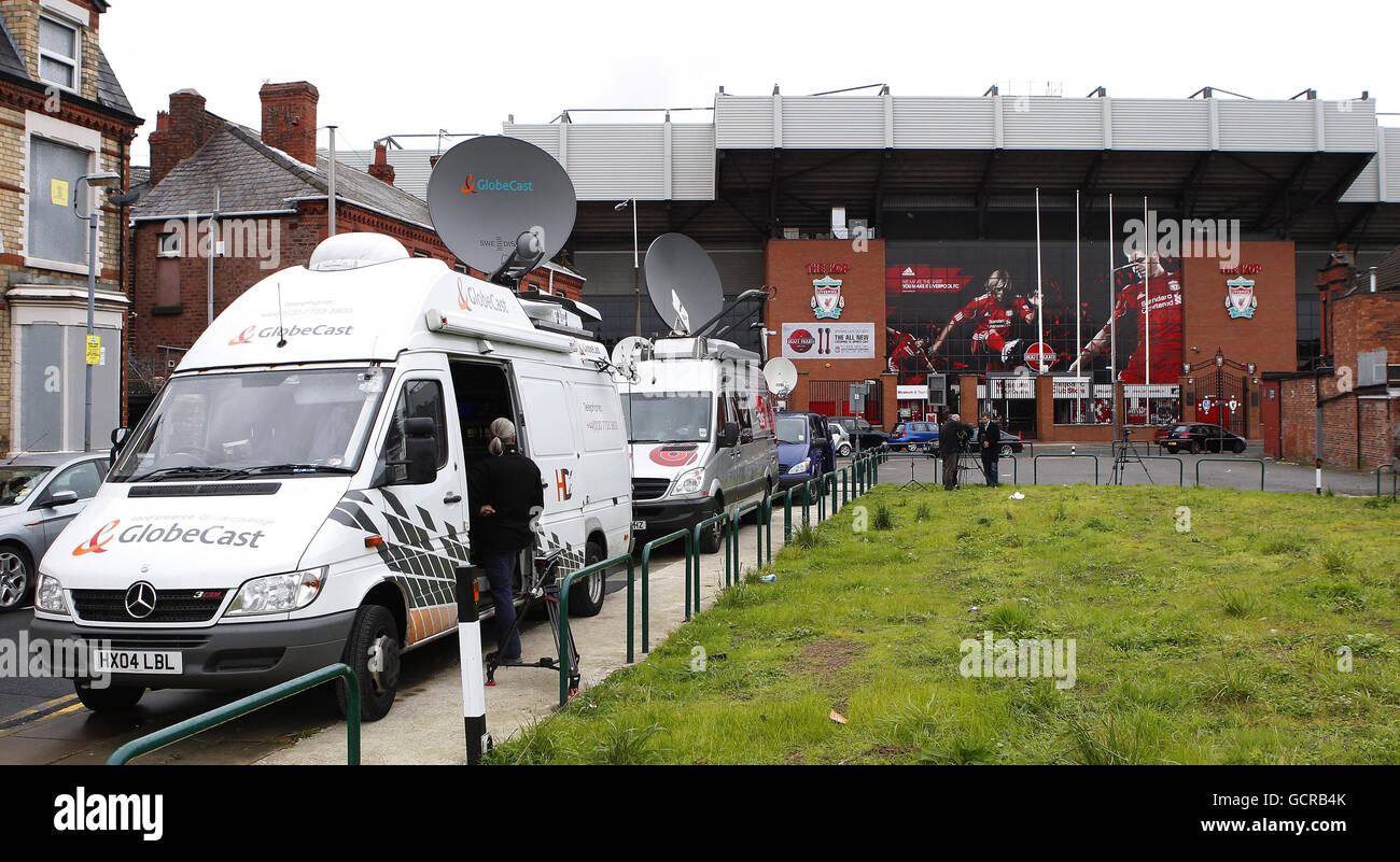Soccer - Barclays Premier League - Liverpool Takeover - Anfield Stock ...