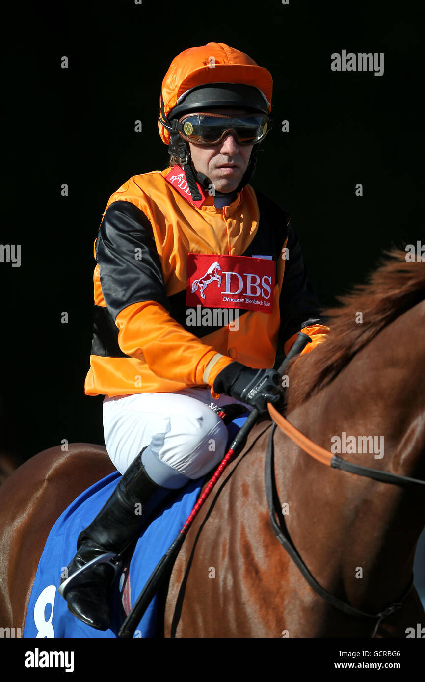 Jockey Simon Whitworth on King Cobra prior to the Red Box Recorders ...