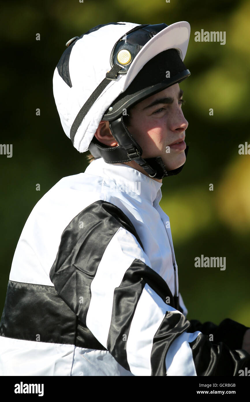 Jockey James Doyle on Till Dawn prior to the Red Box Recorders Simply ...