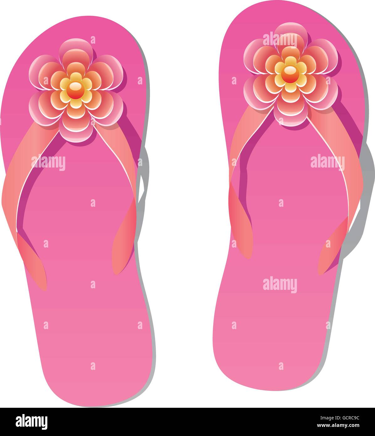 Pink Flip Flop Clip Art