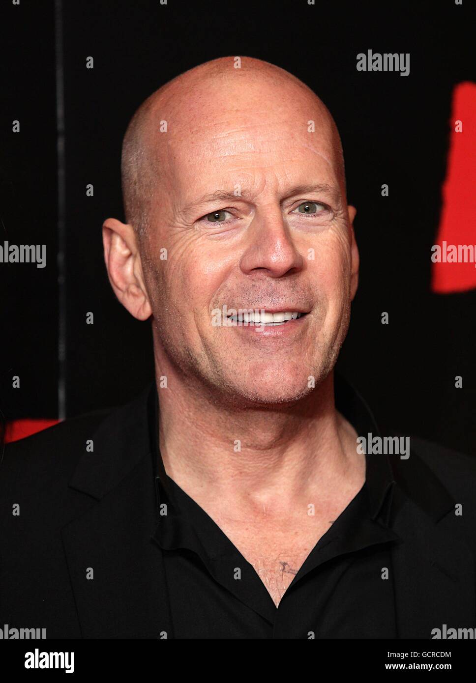 Red Premiere - London. Bruce Willis arriving for UK premiere of Red at ...