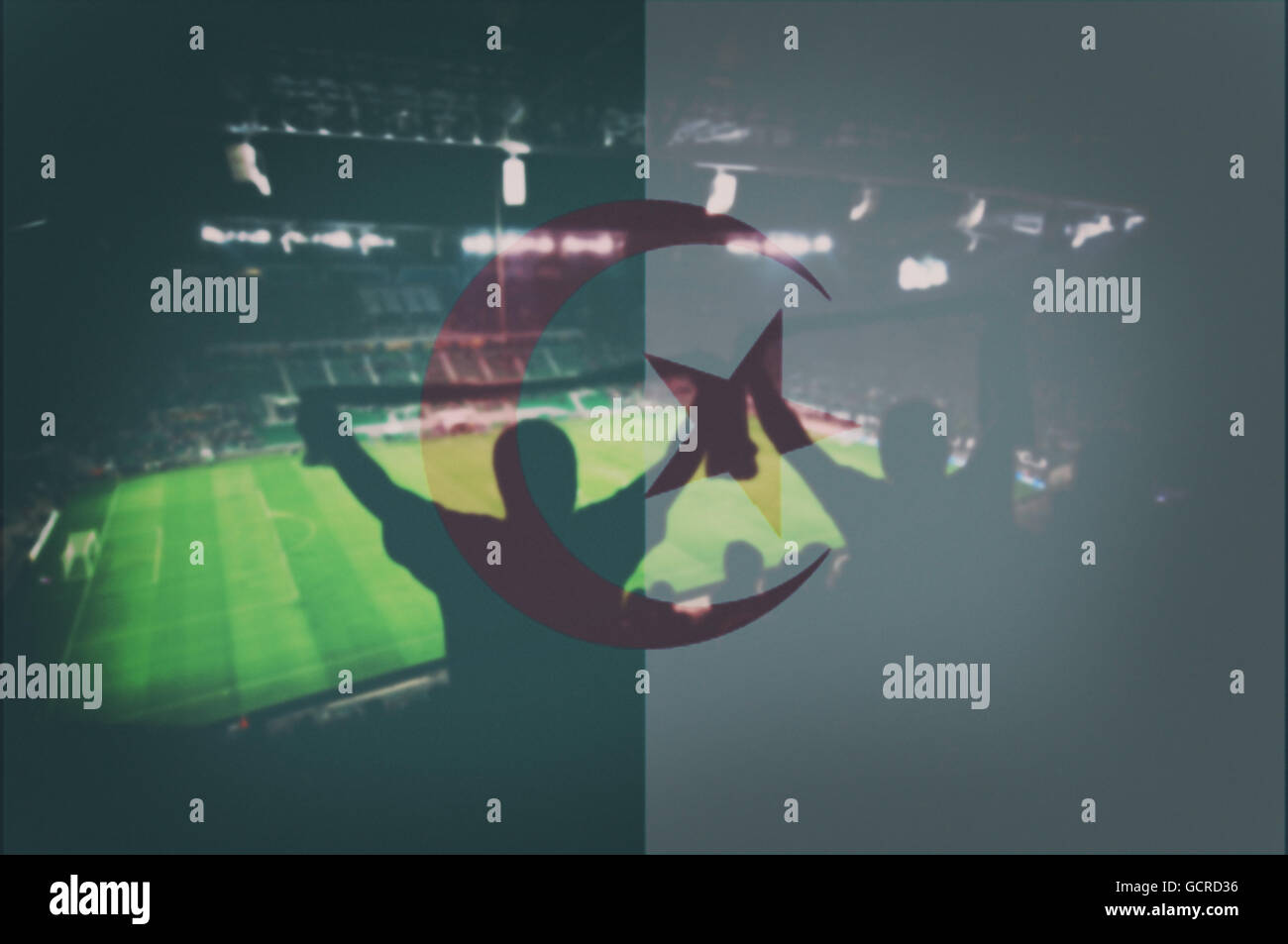 Algeria fans algeria hi-res stock photography and images - Alamy