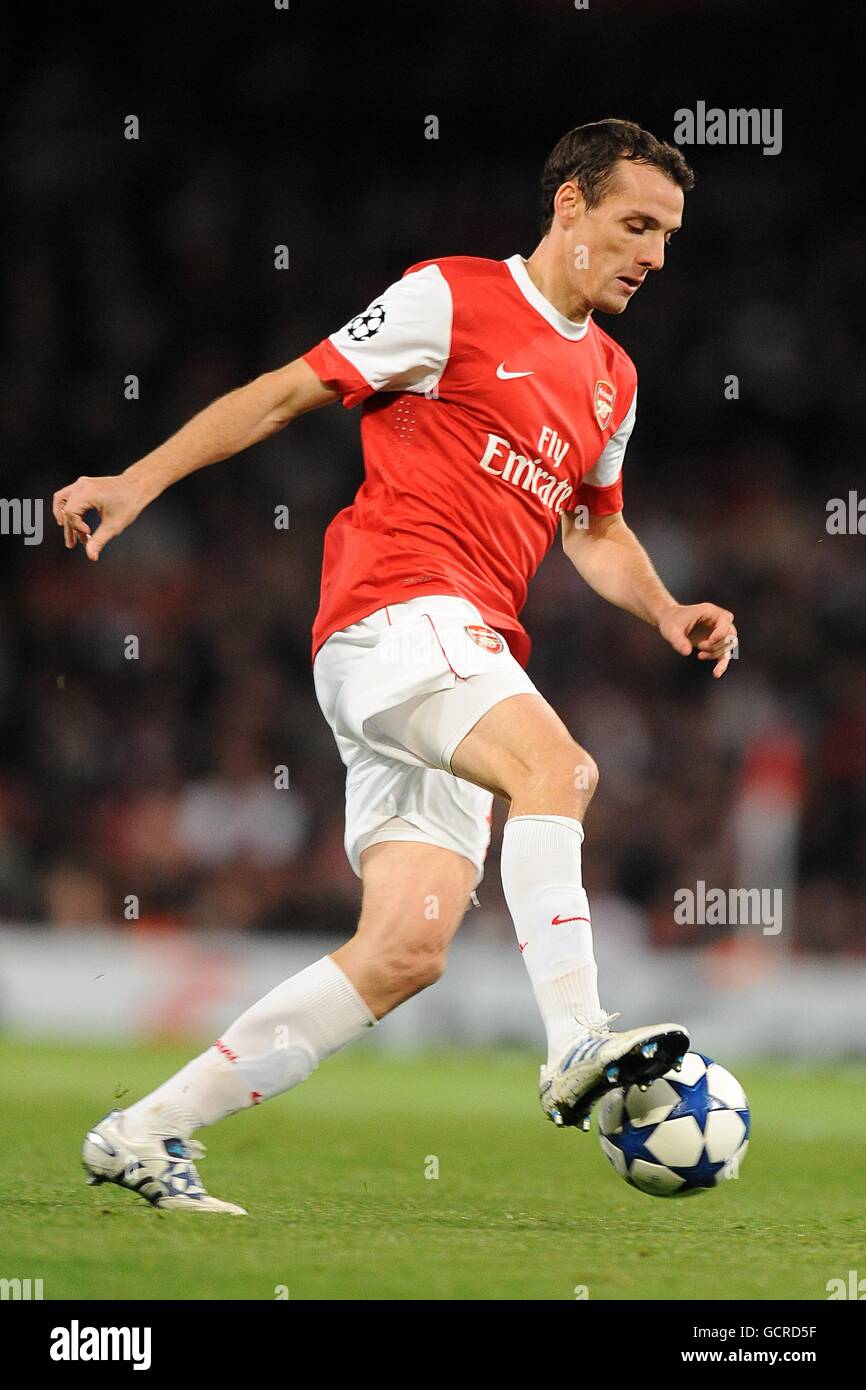 Emirates stadium sebastien squillaci hi-res stock photography and ...