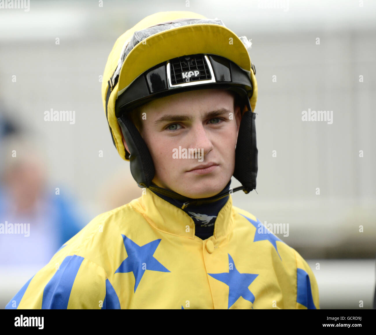 Jockey Adam McNamara during the John Smith's Cup Meeting at York ...