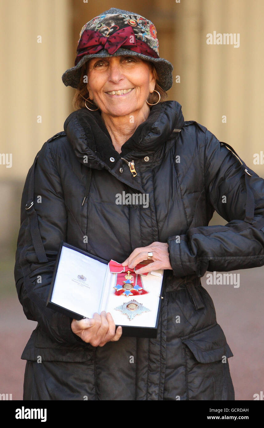 With her dame commander medal hi-res stock photography and images - Alamy