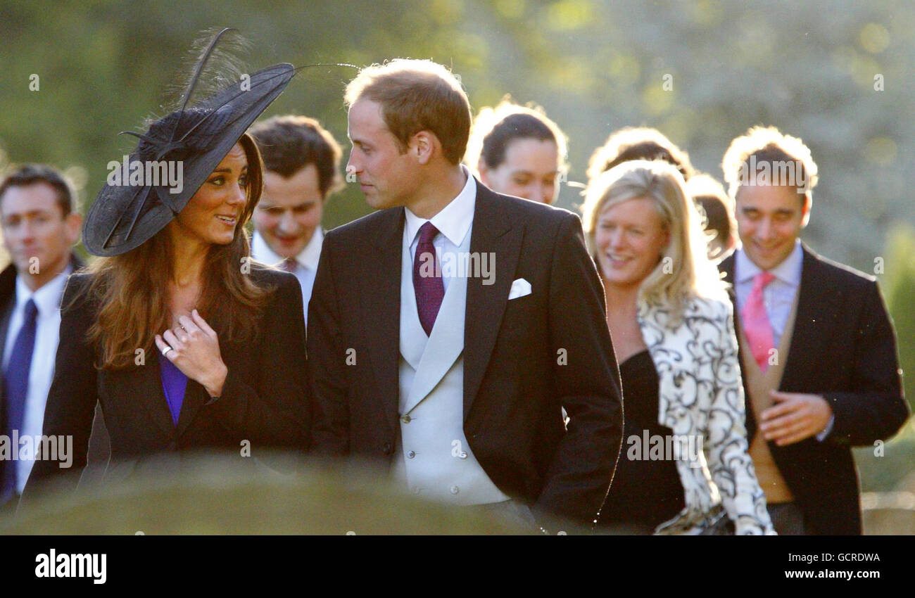 Harry Meade and Rosie Bradford wedding Stock Photo - Alamy