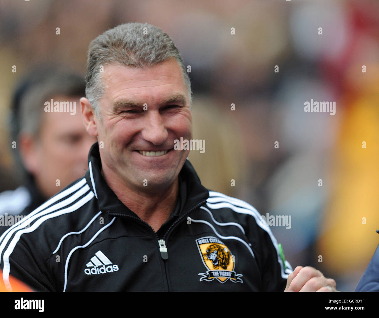 Hull City's Manager Nigel Pearson during the npower Championship match ...