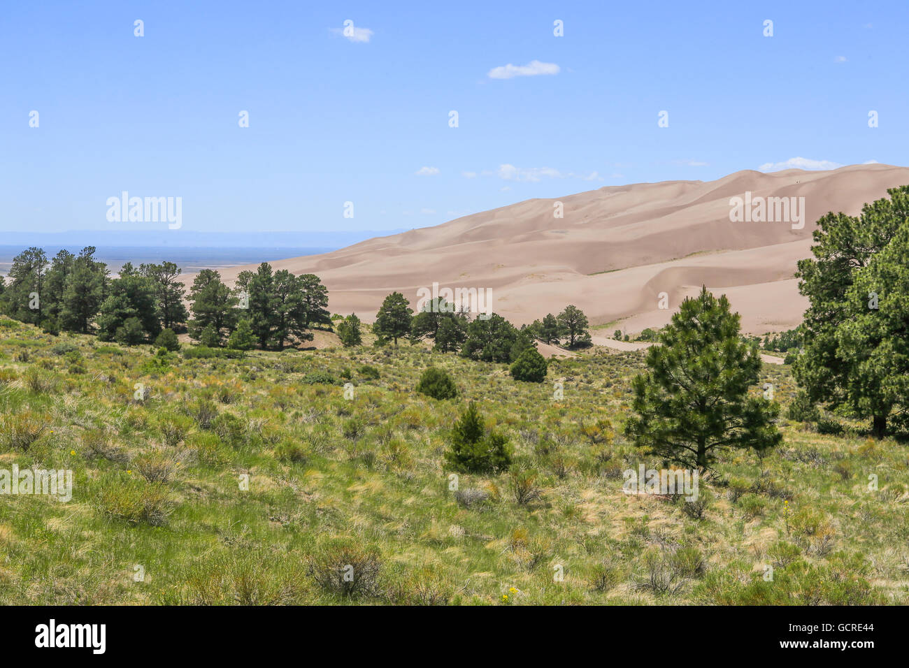Great Sand Dunes National Park Medano Pass, Colorado Stock Photo - Alamy