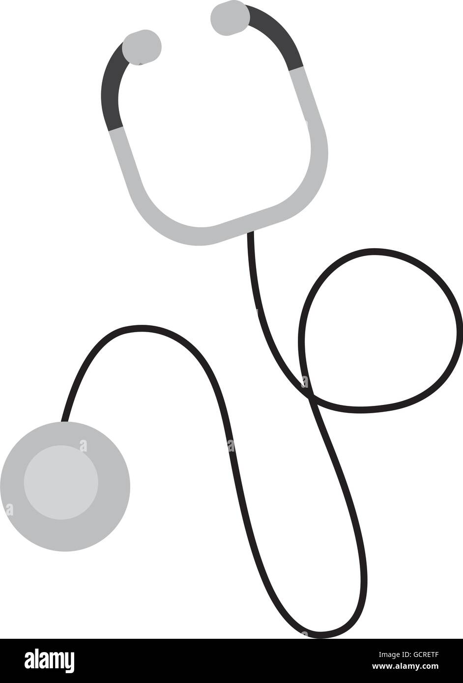 simple stethoscope icon Stock Vector Image & Art - Alamy