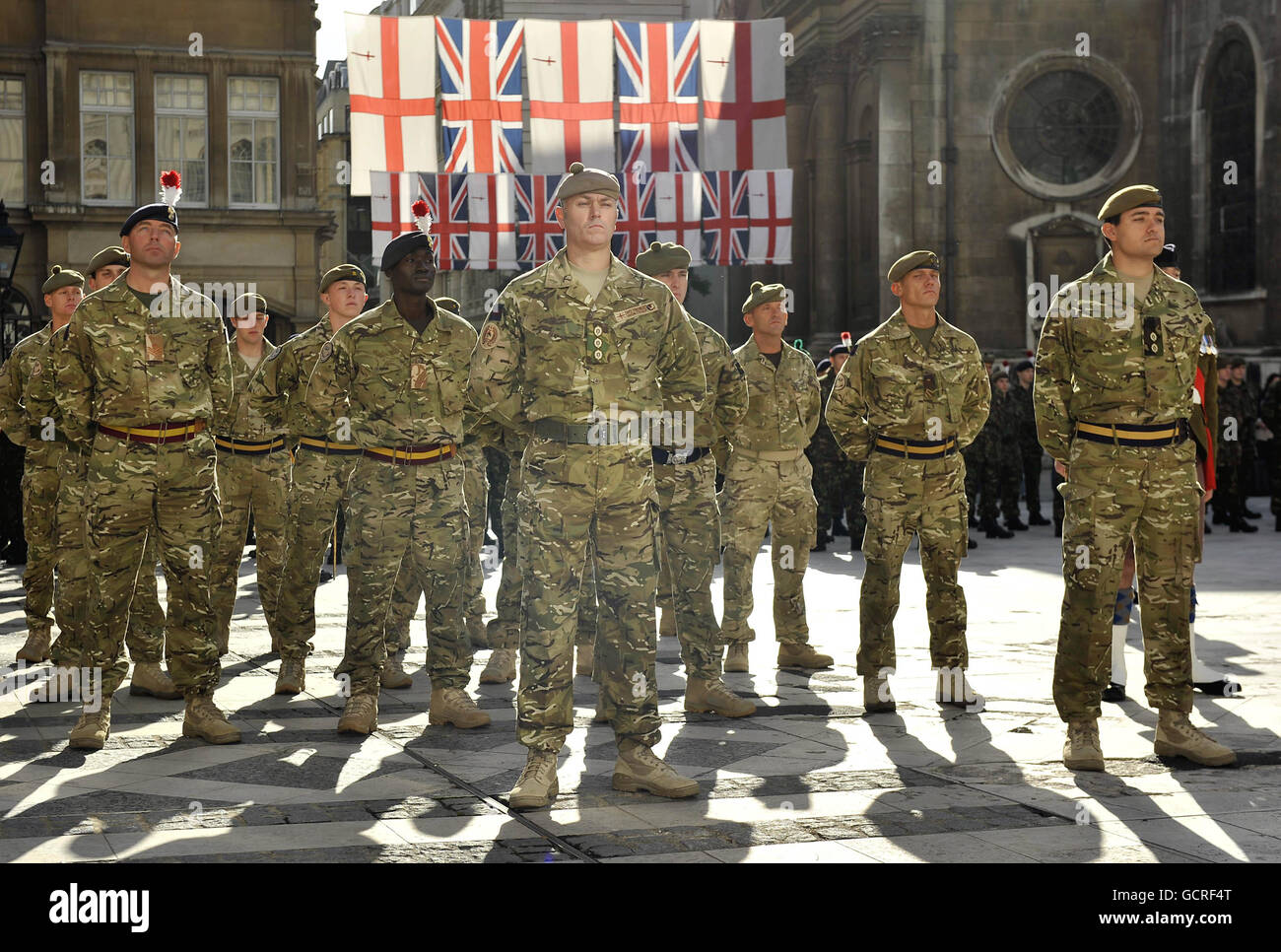 London Regiment homecoming Stock Photo - Alamy
