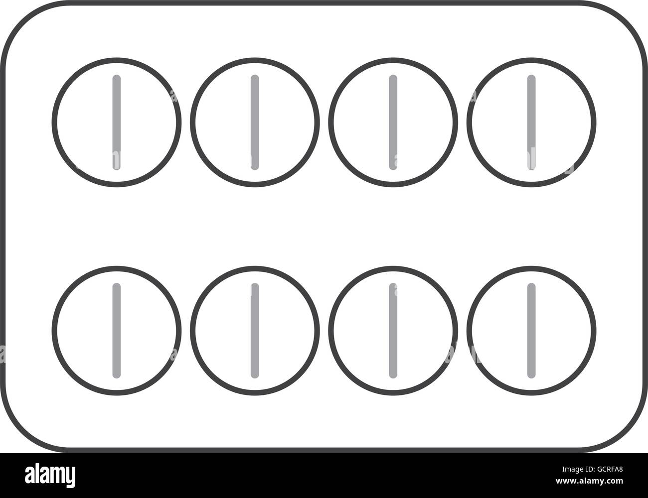 medicine tablet icon Stock Vector Image & Art - Alamy