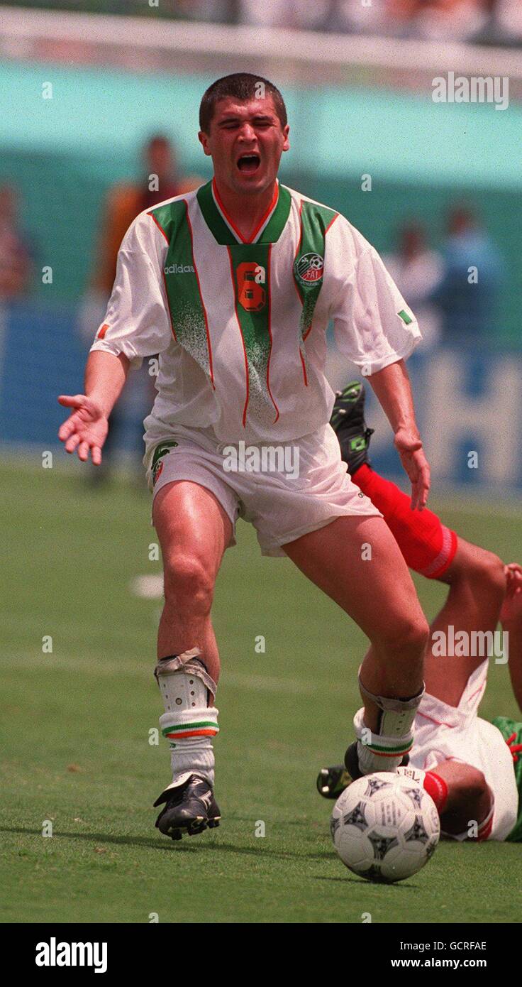 WORLD CUP SOCCER. Roy Keane, Eire Stock Photo - Alamy