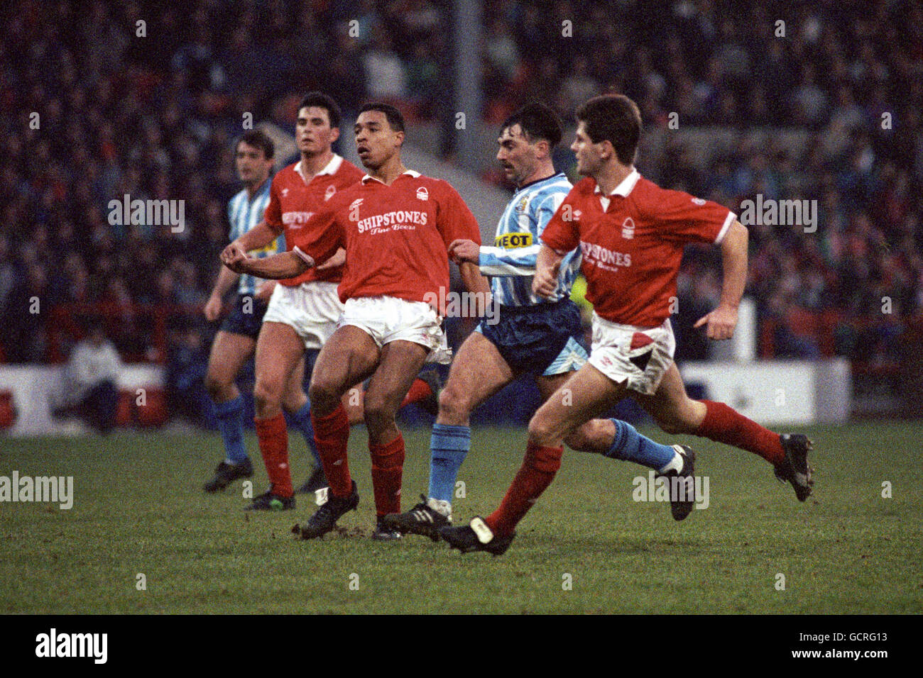 Des walker brian laws chase coventry citys mickey gynn hi-res stock ...
