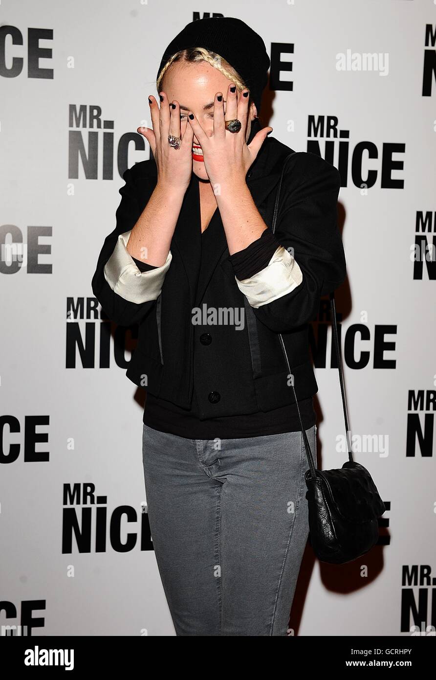 Mr Nice UK Film Premiere - London. Jaime Winstone arriving for the Mr ...