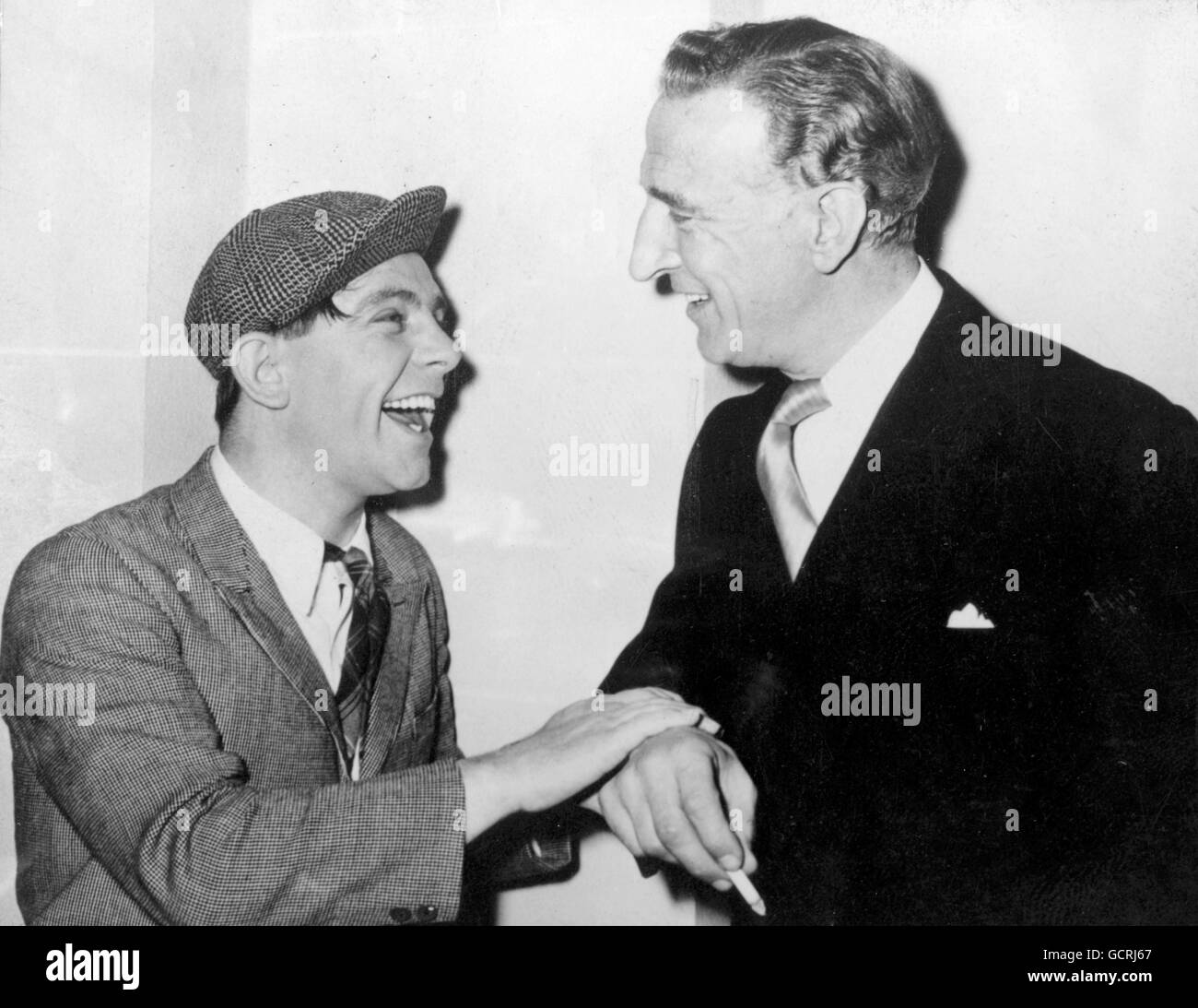 Norman wisdom left and jerry desmonde hi-res stock photography and ...