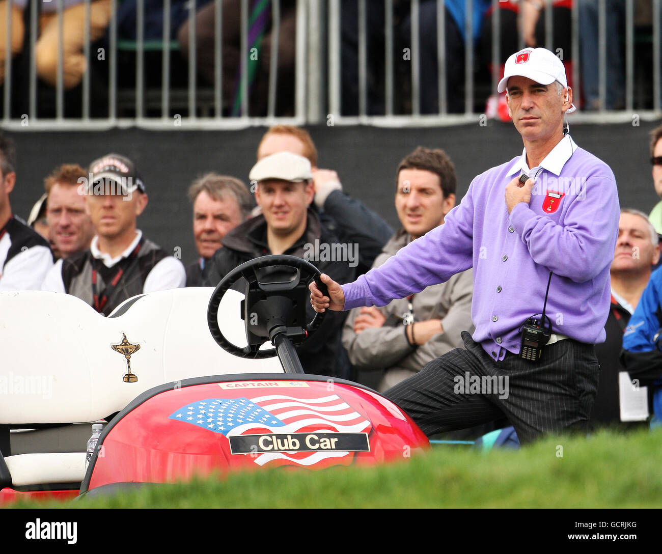 USA's Captain Corey Pavin during Day Two at The Celtic Manor Resort ...