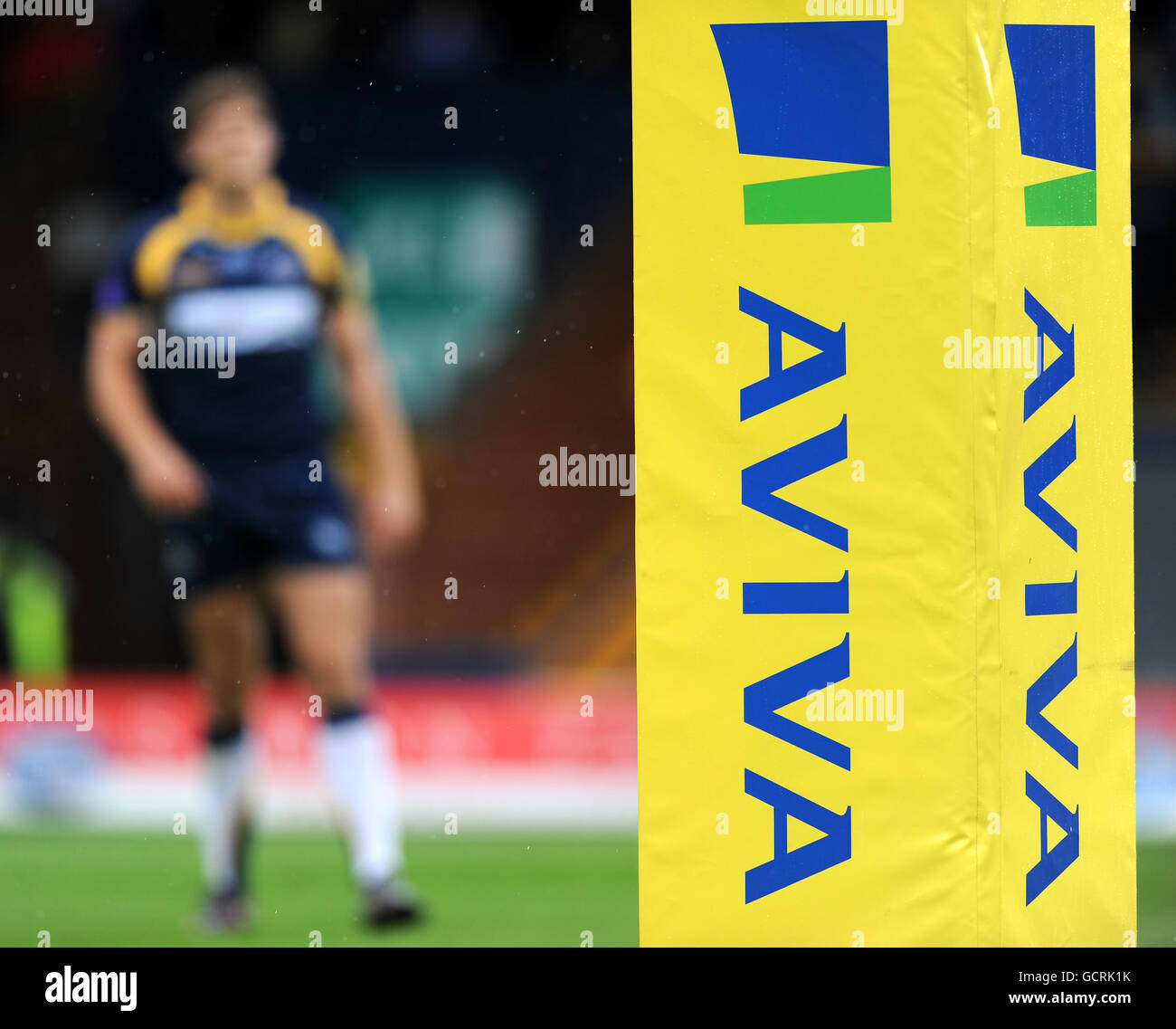 General view of an Aviva branded post protector with action in the ...