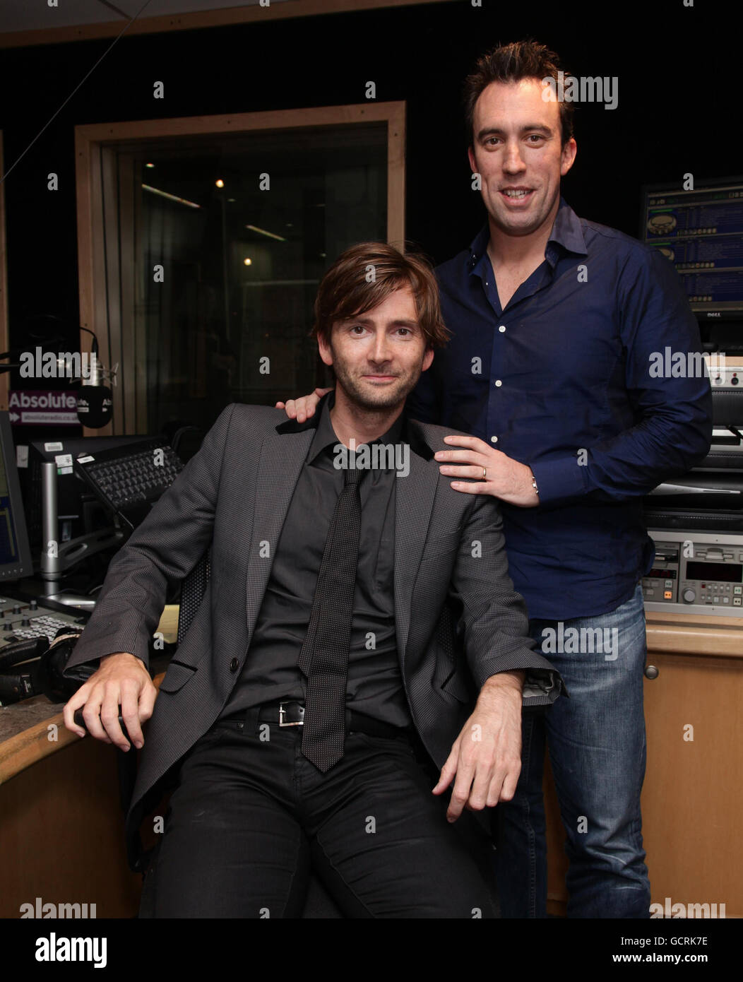 David Tennant visits Absolute Radio Stock Photo - Alamy