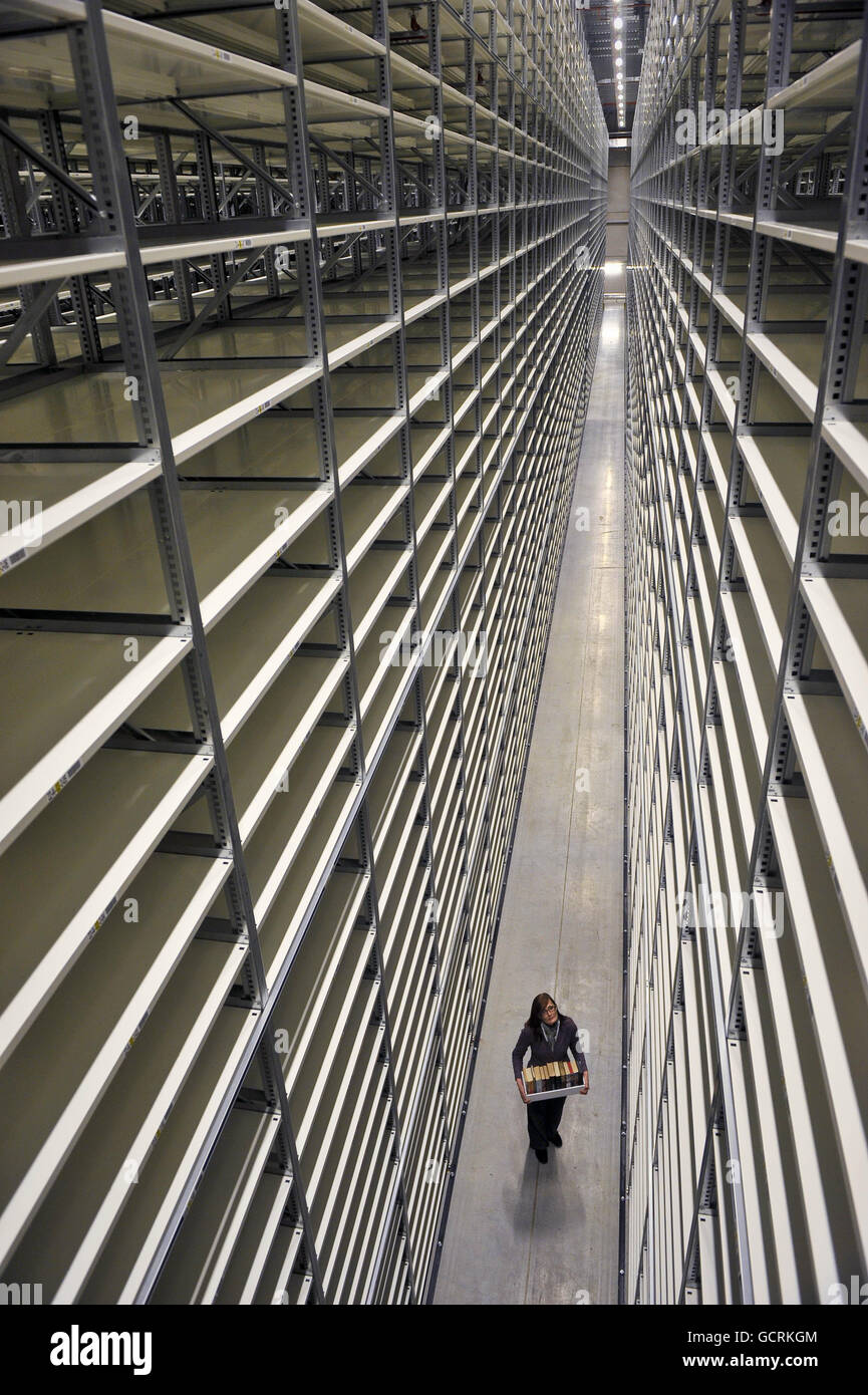 Bodleian Libraries new storage facility Stock Photo - Alamy