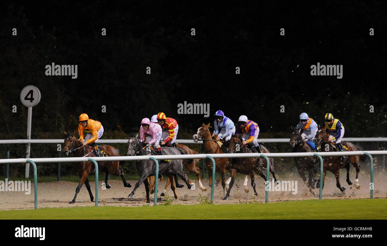 Horse Racing - Wolverhampton Racecourse Stock Photo - Alamy