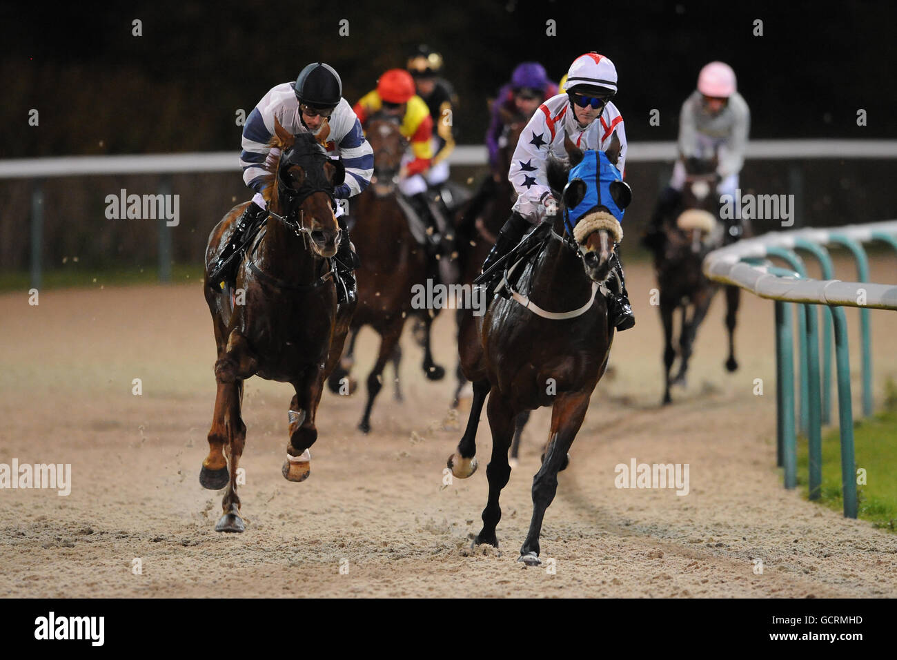 Horse Racing - Wolverhampton Racecourse Stock Photo - Alamy