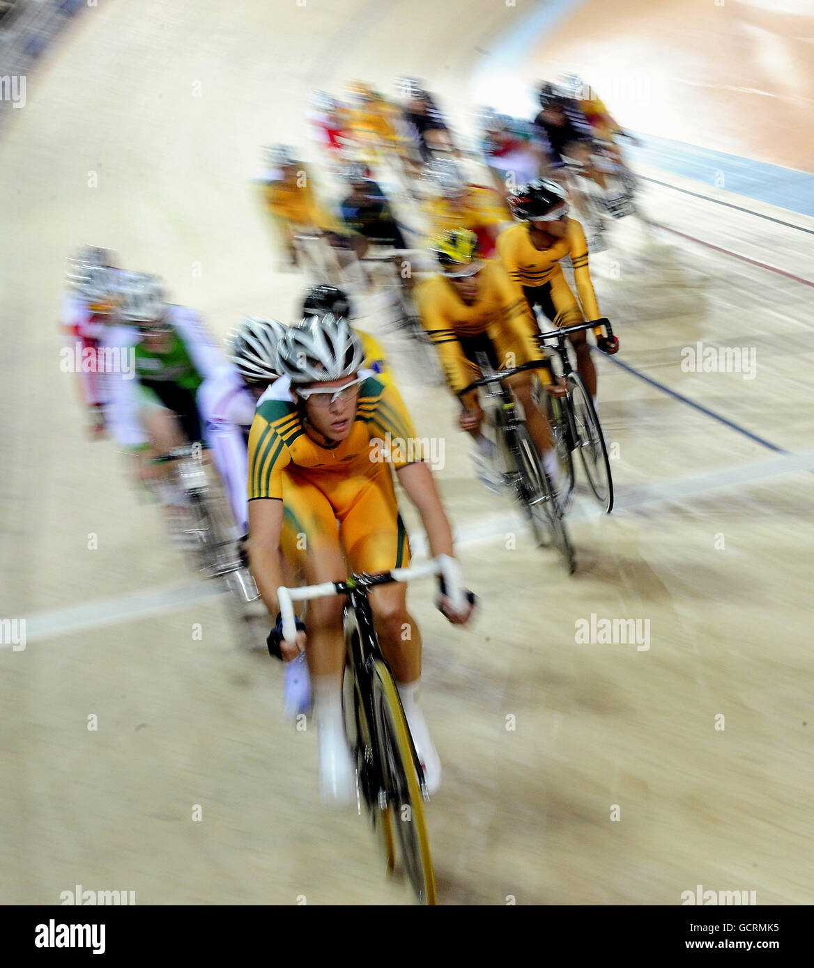 Cameron Meyer of Australia makes it three Gold Medals at the Velodrome ...