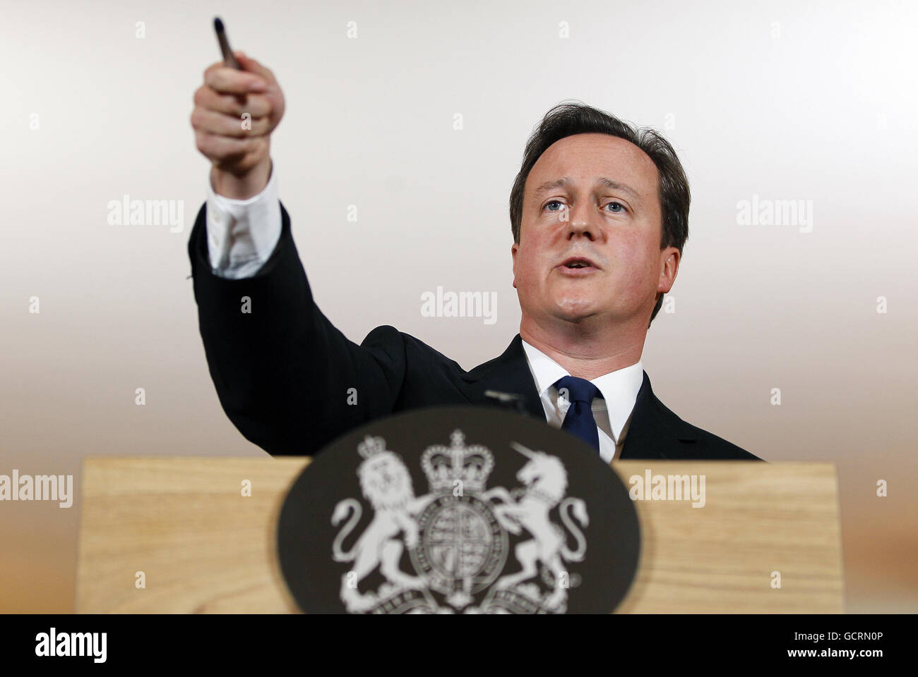PM press conference Stock Photo - Alamy