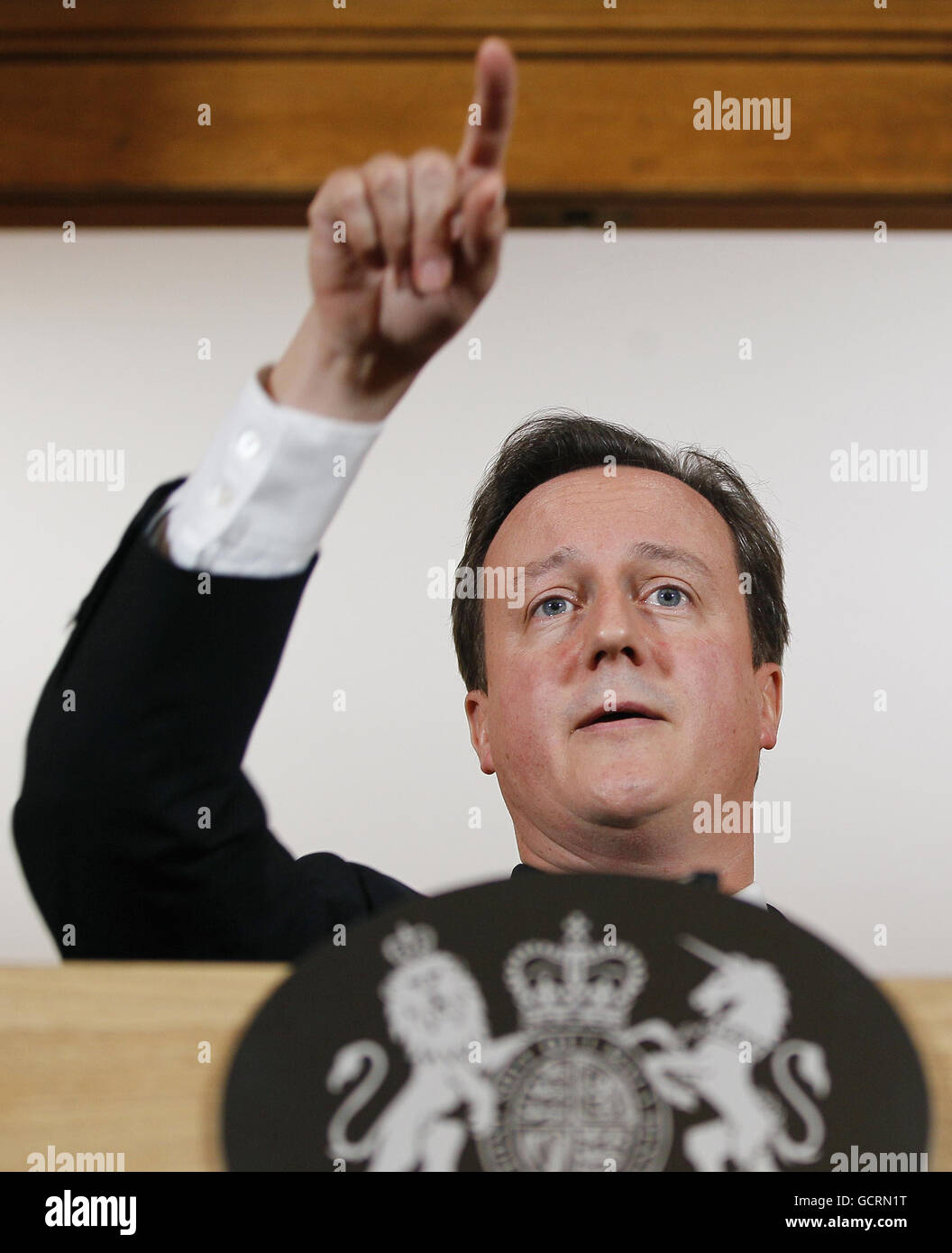 PM press conference Stock Photo - Alamy