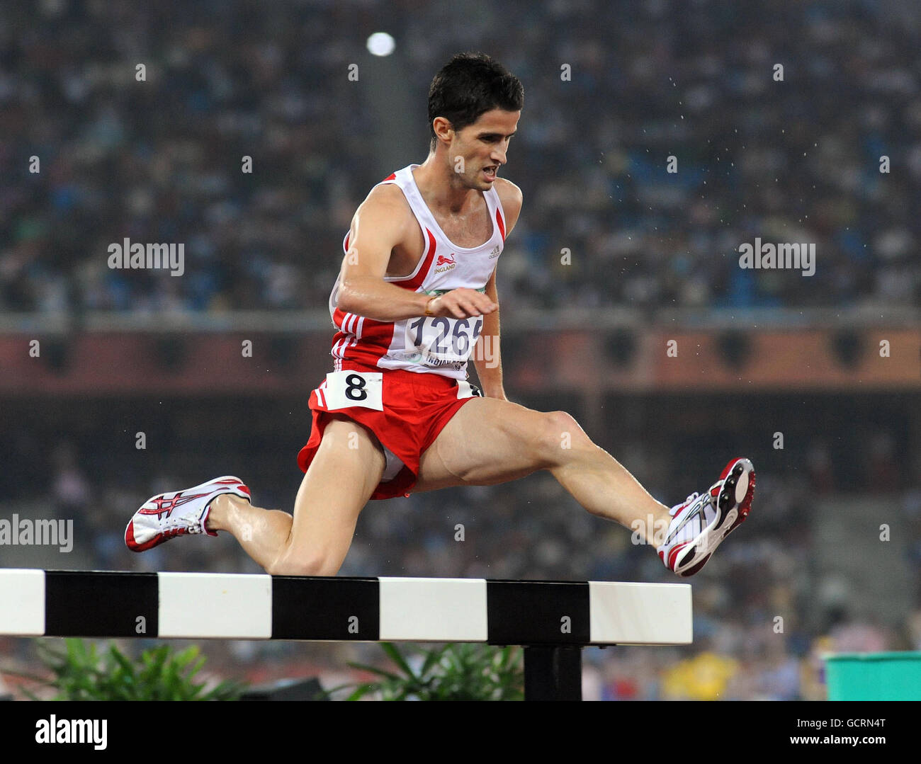 England's Luke Gunn in the Men's 3000m Steeplechase Final during the ...