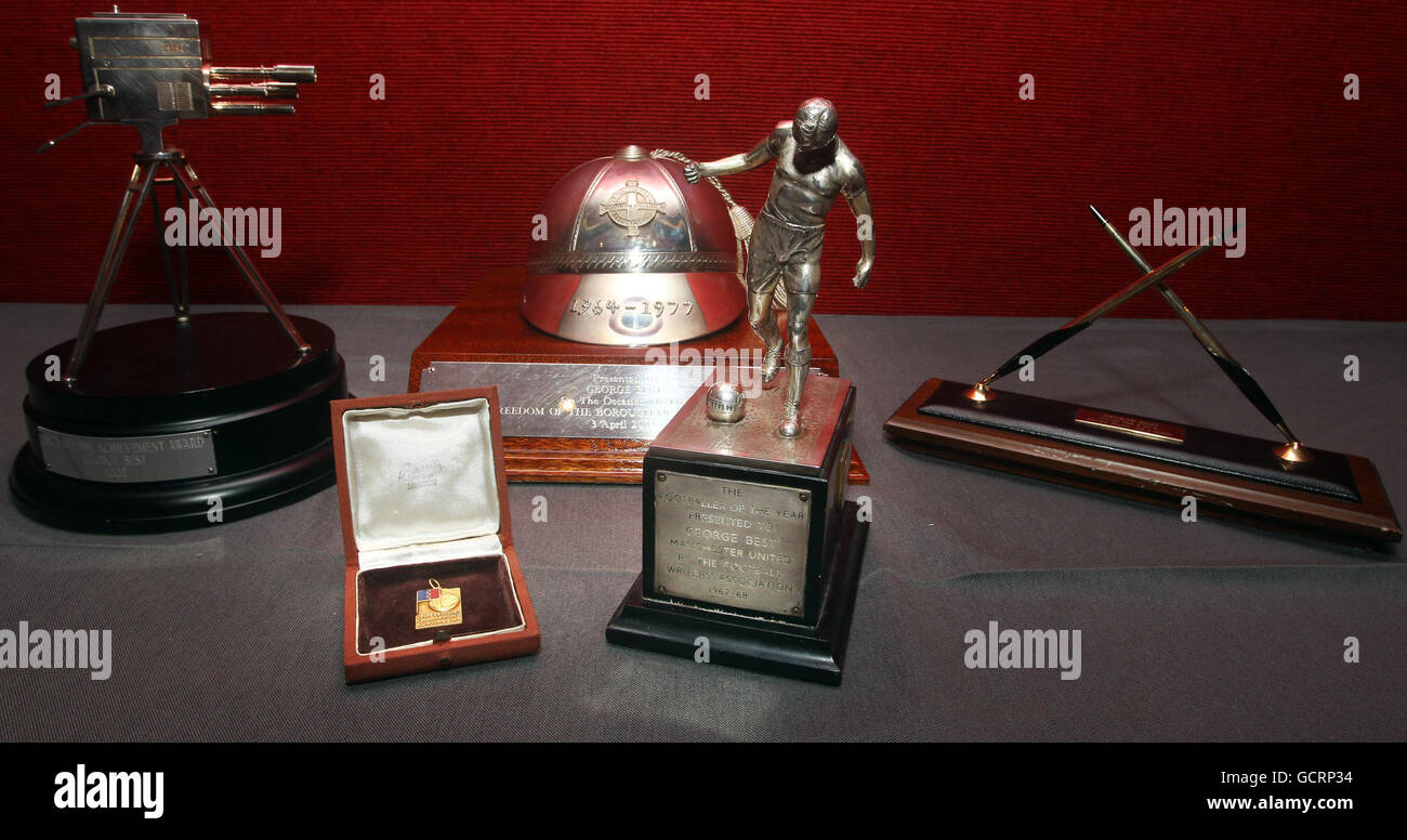 George Best memorabilia Stock Photo - Alamy