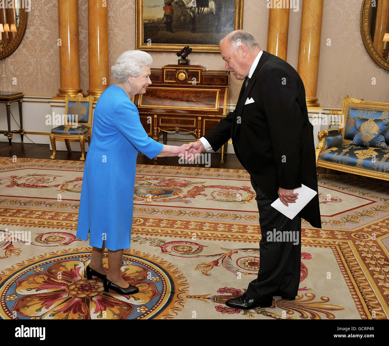 Before he presented his credentials hi-res stock photography and images ...