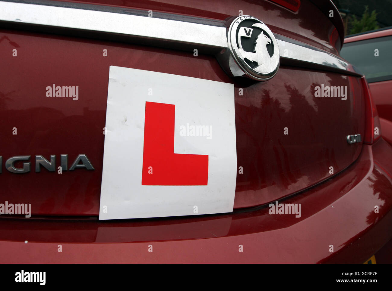 Learner Driver stock Stock Photo - Alamy