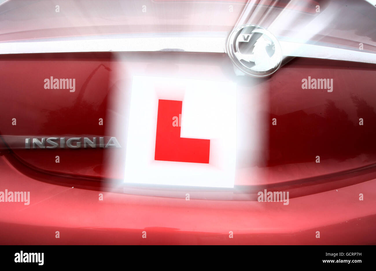 Learner Driver stock Stock Photo - Alamy