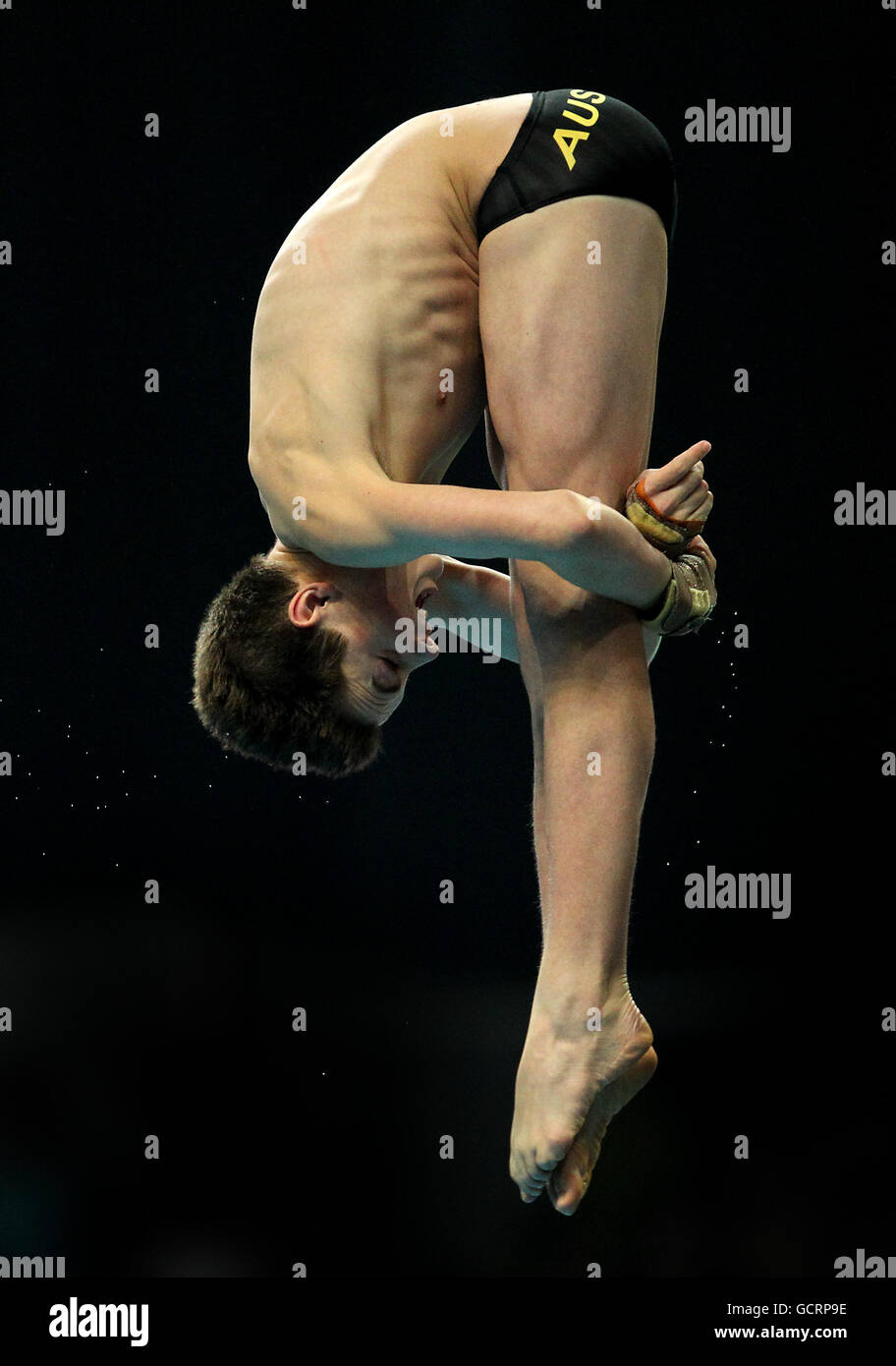 Australia's James Connor in action in the 10m Platform Diving on day ...