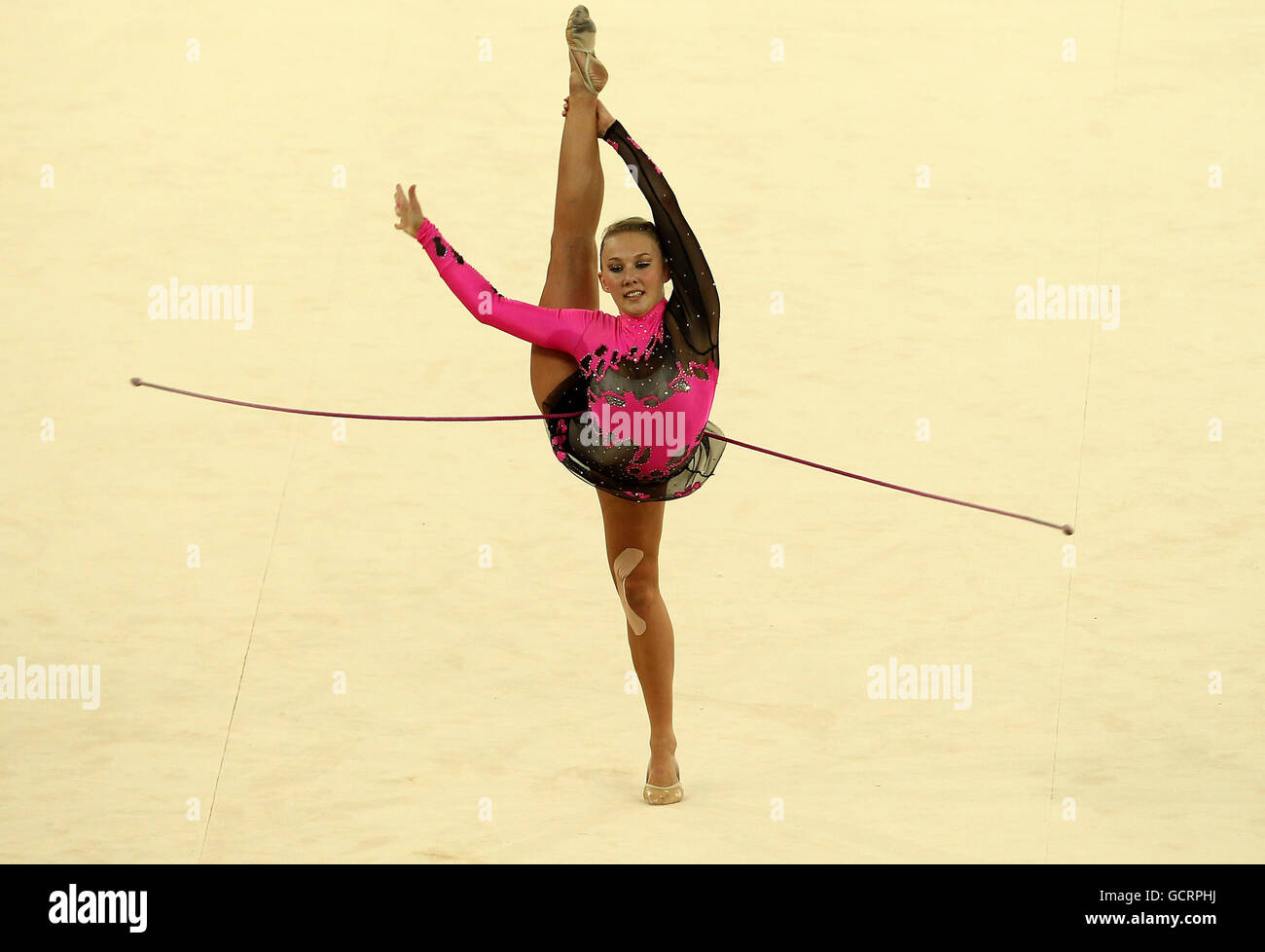 England's Fransesca Fox in action in the Individual All Round Final of ...
