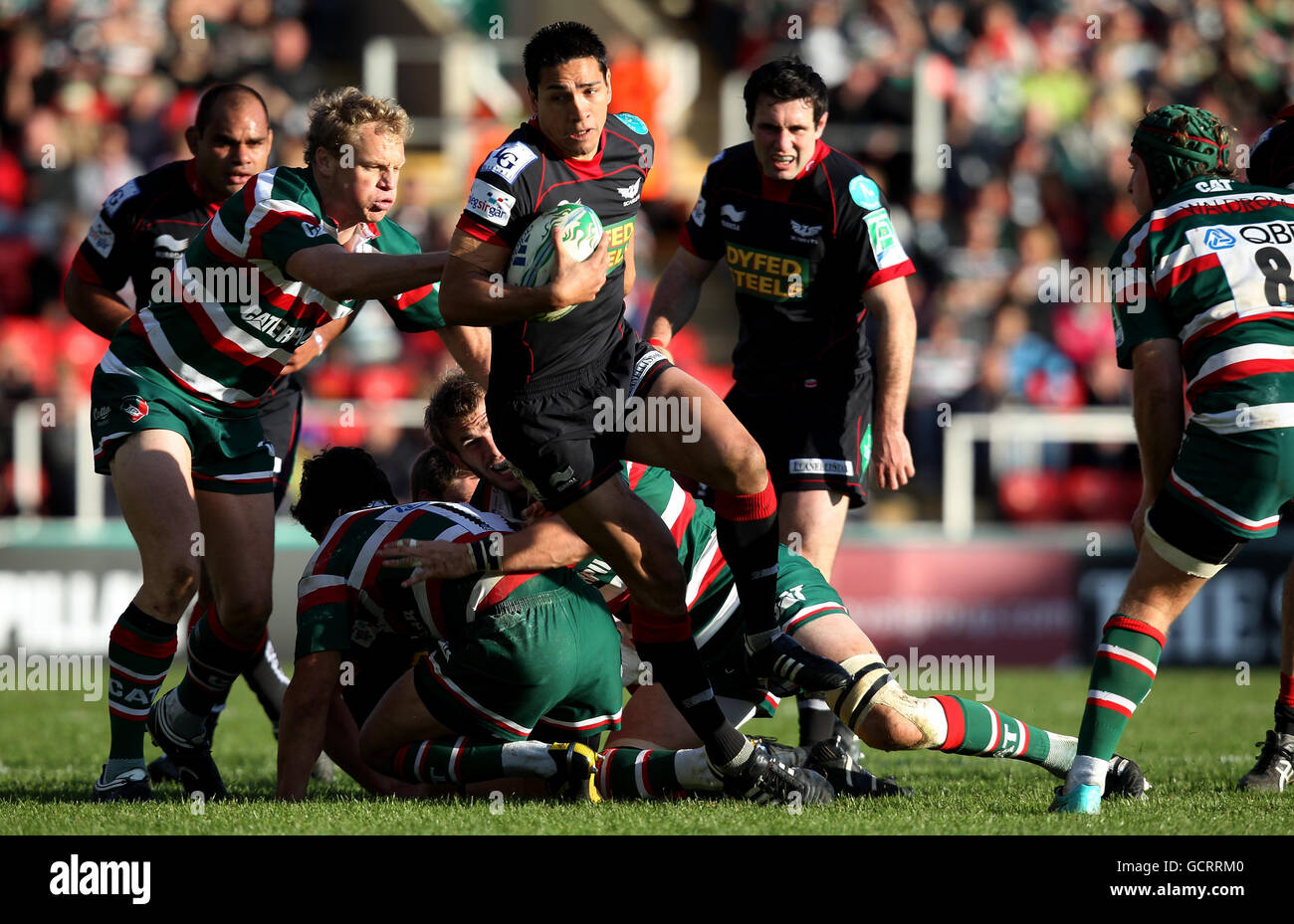 Rugby Union - Heineken Cup - Pool 3 - Round Two - Leicester Tigers v ...