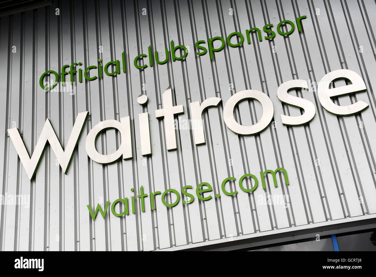 Waitrose com official club sponsor gv general view ampics datacoapplies ...