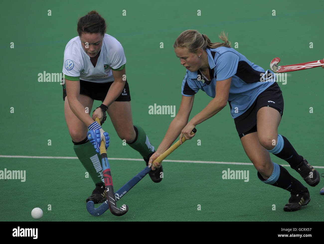 Reading's Rebecca Halle challenges Canterbury's Grace Balsdo during the ...