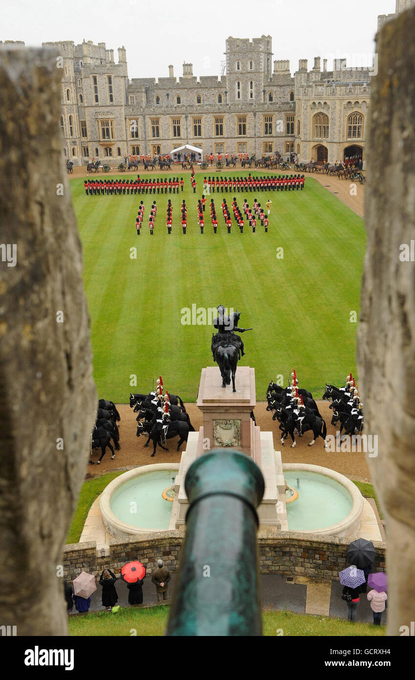 Emir of Qatar state visit Stock Photo - Alamy
